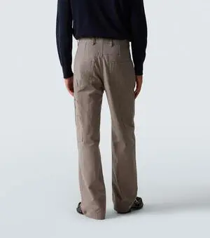 Dries Van Noten Printed Cotton Chinos