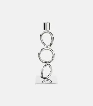 Christofle Vertigo Candle Holder Andrée Putman - Silver