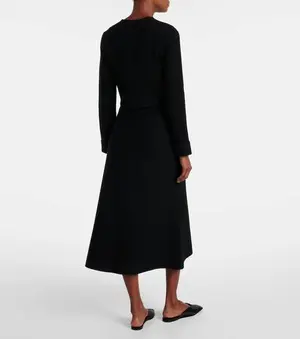 Dorothee Schumacher Sharp Ambition Wool-blend Jacket - Black