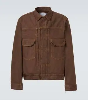 Sacai Distressed Jackets For Men