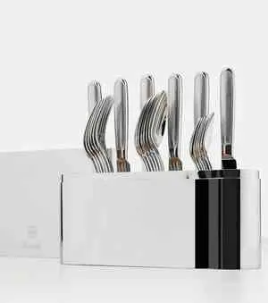 Christofle Concorde Stainless Steel 24-piece Cutlery Set