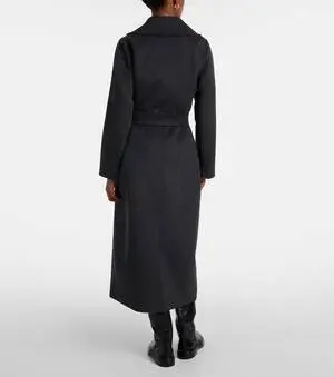 Max Mara Poldo Virgin Wool Wrap Coat