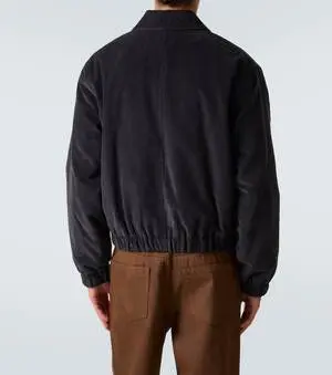 Ami De Cœur Cotton Corduroy Blouson Jacket