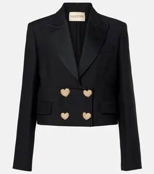 Valentino Garavani Crepe Couture Blazer