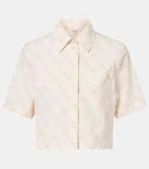 Burberry Trimmed Shirts For Women