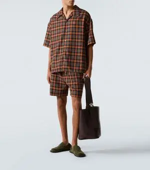 Loewe Checked Bermuda Shorts
