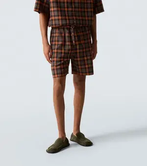 Loewe Checked Bermuda Shorts