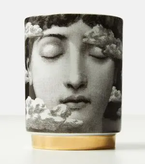 FORNASETTI Tra Le Nuvole Immaginazione Scented Candle - Black
