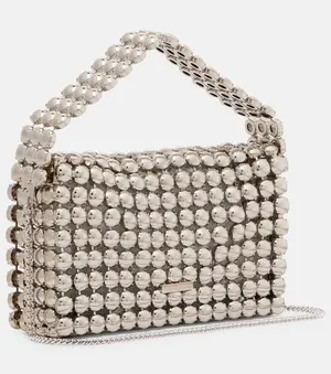 AQUAZZURA Cosmic Small Beaded Shoulder Bag