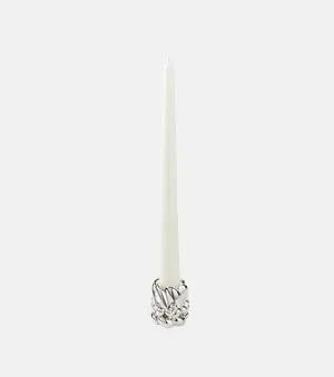 Christofle Babylone -plated Candle Holder - Silver