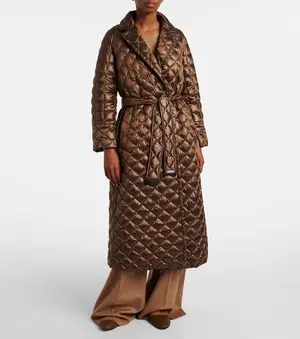 Max Mara Cube Spaces Belted Down Coat