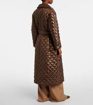 Max Mara Cube Spaces Belted Down Coat