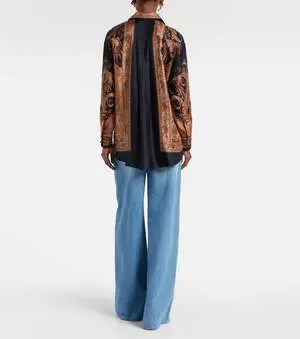 Zimmermann Hypnotic Silk Shirt