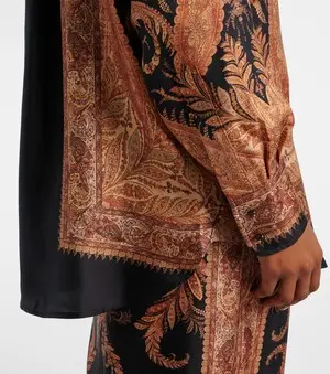 Zimmermann Hypnotic Silk Shirt - Multicoloured