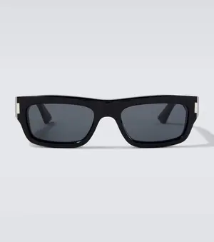 Saint Laurent Sl 837 Rectangular Sunglasses - Black