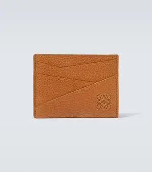 Loewe Puzzle Leather Cardholder - Brown