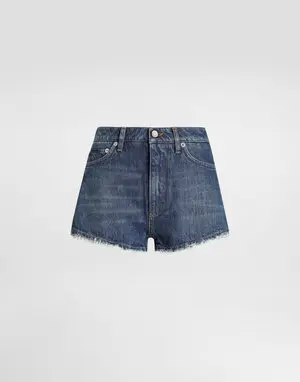 Dolce & Gabbana Distressed Shorts For Women