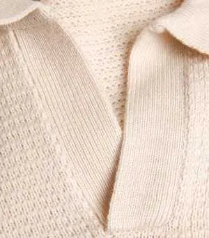 FRAME Wool-silk Open Collar Sweatshirt
