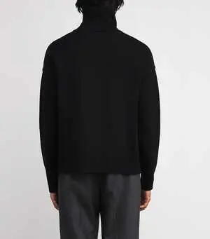 AMI Paris Virgin Wool De Coeur Rollneck Sweater