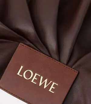 Loewe Lambskin Draped Jacket - Brown