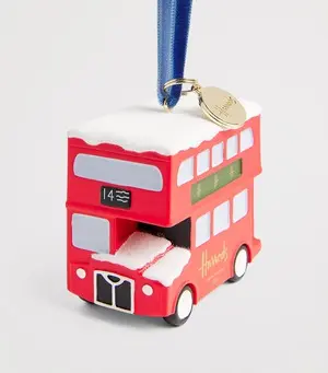 Harrods London Bus Tree Decoration