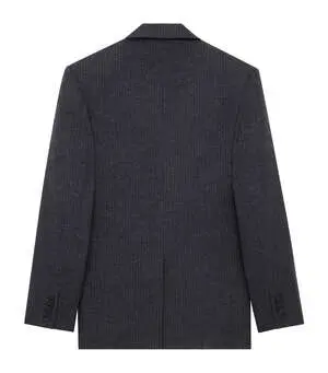 Saint Laurent Wool-cashmere Single-breasted Jacket