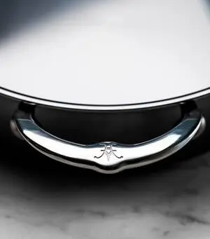 HESTAN Stainless Steel Nanobond Sauté Pan With Lid