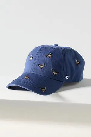 '47 Embroidered Animals Baseball Cap - Ducks Navy