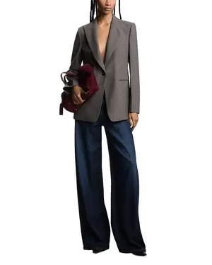 Emporio Armani Peak Lapel Blazer - Solid Medium