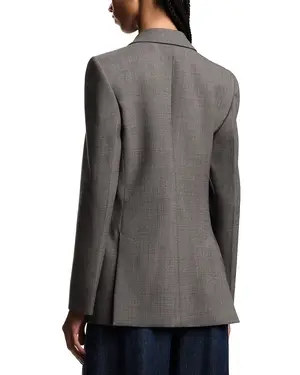 Emporio Armani Peak Lapel Blazer - Solid Medium