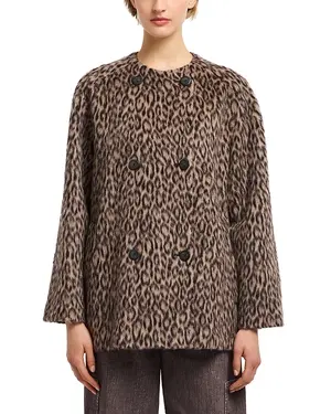 Emporio Armani Faux Fur Coats For Women