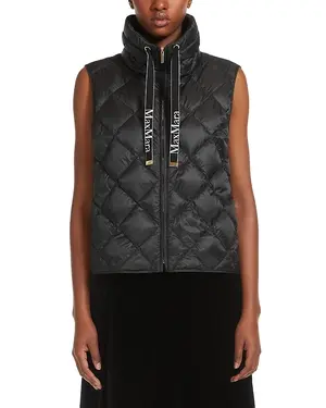 Max Mara The Cube Down Vest - Black
