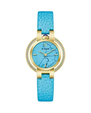 Bulova Classic Rubaiyat 30.5mm Watch - Blue/blue