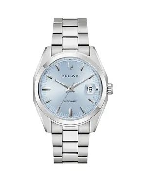 Bulova Classic Surveyor Watch - Blue/silver