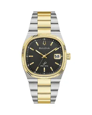 Bulova Classic Super Seville Watch - Black/two Tone