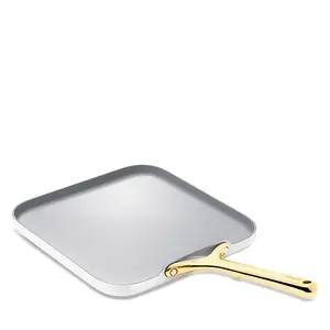 CARAWAY Iconics Square Flat Griddle - White/gold