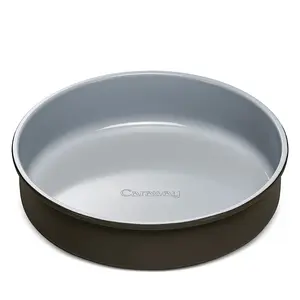 CARAWAY Non-stick Ceramic Circle Pan - Black/gold