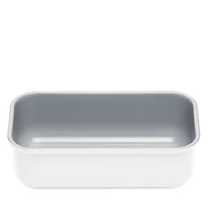 CARAWAY Iconics Nonstick Ceramic Loaf Pan - White/gold