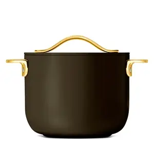 CARAWAY Cookware+ Petite Cooker With Lid - Black/gold