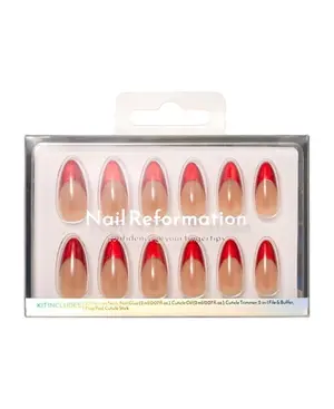 NAIL REFORMATION Press On Nails - Ruby Sparkle