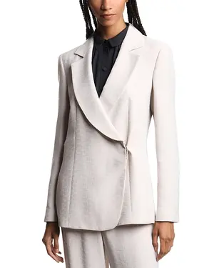 Emporio Armani Asymmetrical Blazer