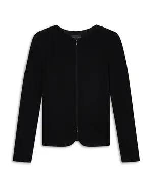Emporio Armani Zipper Front Blazer