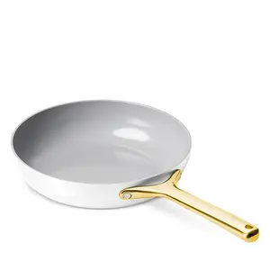 CARAWAY Iconics Non-stick Ceramic Fry Pan - White/gold