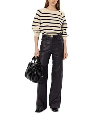 Gerard Darel Edith Wool Sweater - Ecru