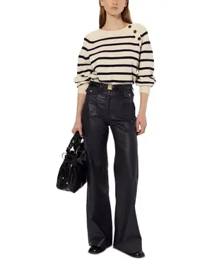 Gerard Darel Edith Wool Sweater - Ecru