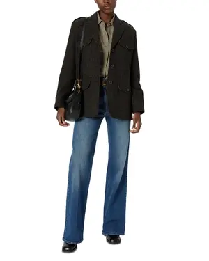 Gerard Darel Nadira Button Down Jacket
