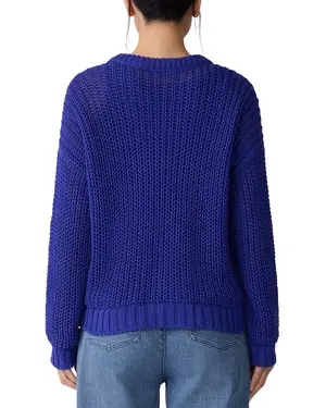 Eileen Fisher Cotton Crewneck Sweater