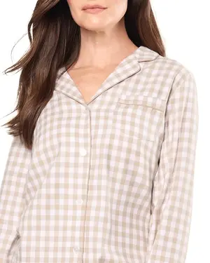 PETITE PLUME Twill Pajama Set