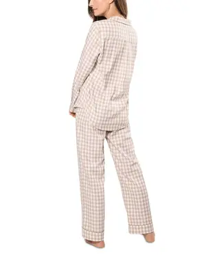 PETITE PLUME Twill Pajama Set