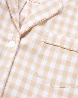 PETITE PLUME Twill Pajama Set
